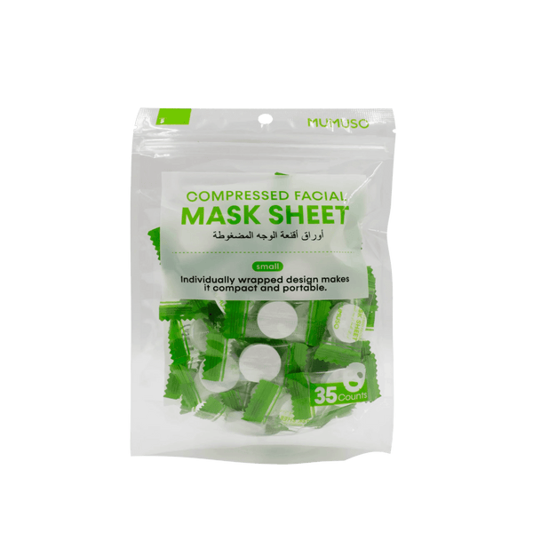 COMPRESSED FACIAL MASK SHEETS (35 COUNTS) – Mumuso Jordan