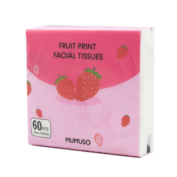 Fruit Print Facial Tissues – Mumuso Jordan