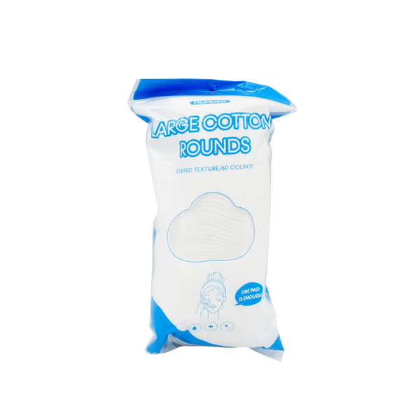 LARGE COTTON ROUNDS (STRIPED TEXTURE/60 COUNTS) – Mumuso Jordan