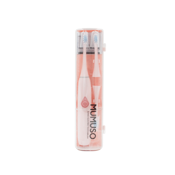 Pink Sonic Electric Toothbrush Set – Mumuso Jordan