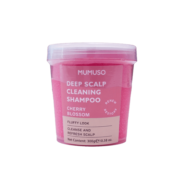 DEEP SCALP CLEANING HAIR SHAMPOO CHERRY BLOSSOM – Mumuso Jordan